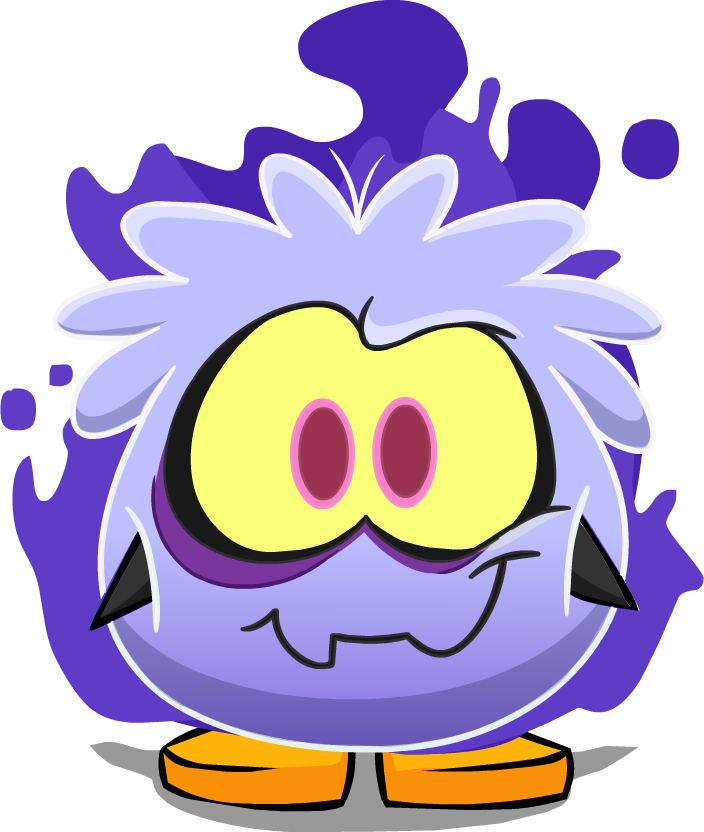 Purple Ghost Puffle Costume | Club Penguin Online Wiki | Fandom