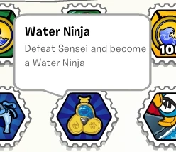 Water Ninja Stamp | Club Penguin Online Wiki | Fandom