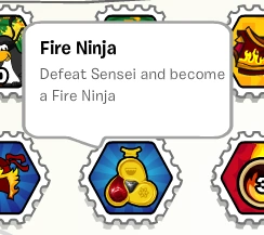 Fire Ninja Stamp | Club Penguin Online Wiki | Fandom