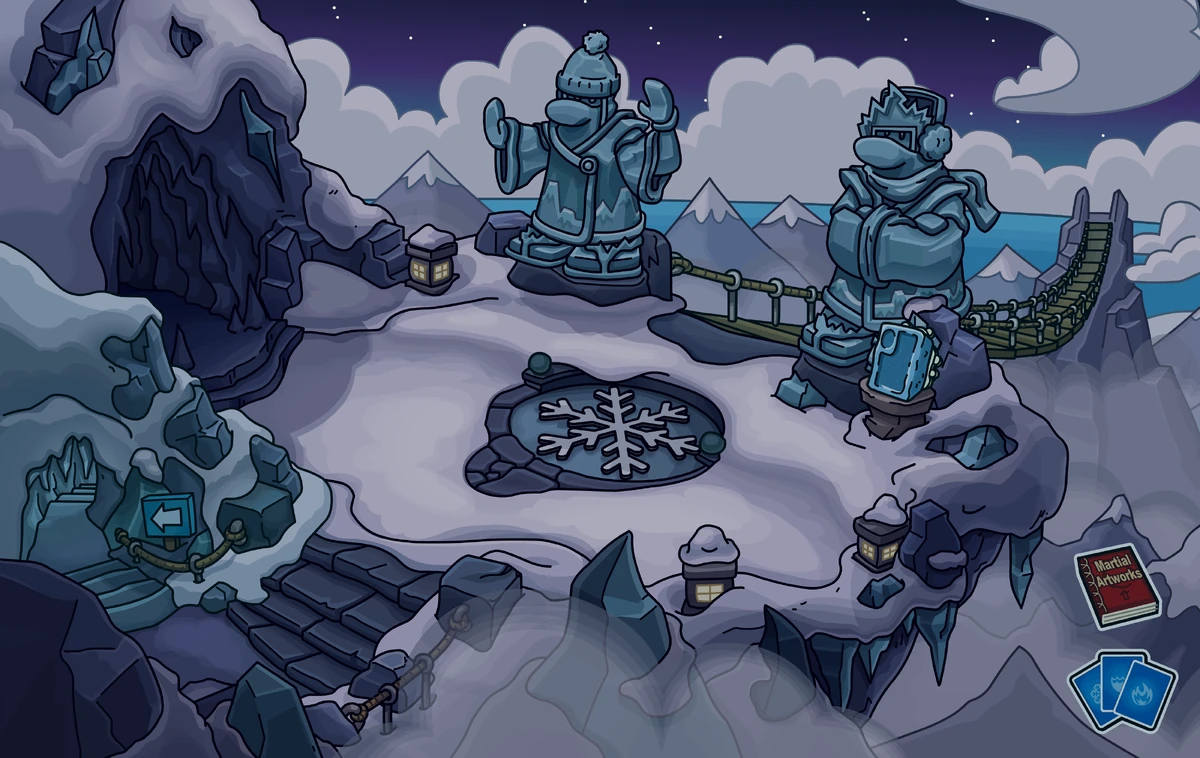 Snow Dojo | Club Penguin Online Wiki | Fandom