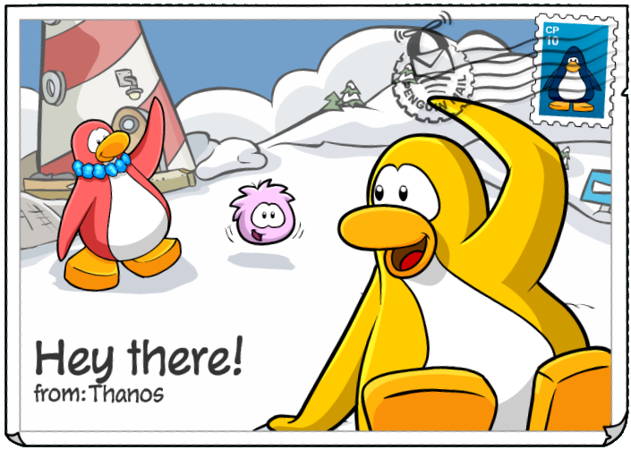 Mascot Postcard | Club Penguin Online Wiki | Fandom Mascot Postcard | Club Penguin Online Wiki | Fandom