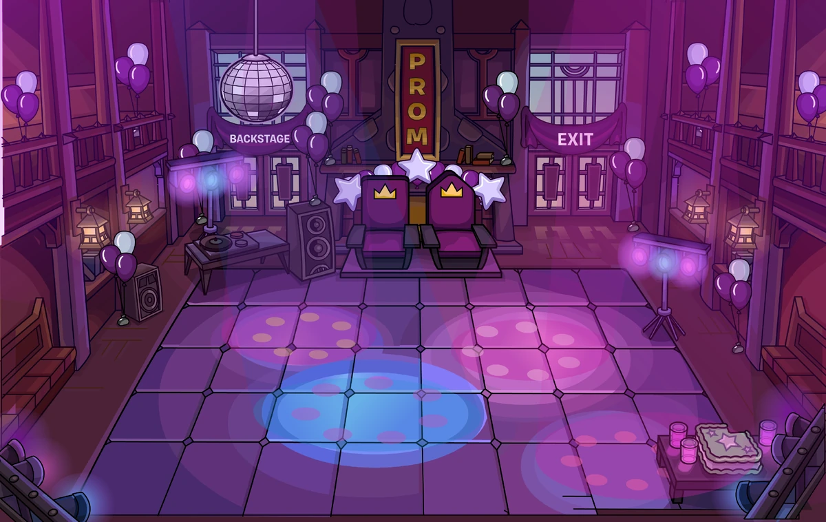 Prom Room | Club Penguin Online Wiki | Fandom