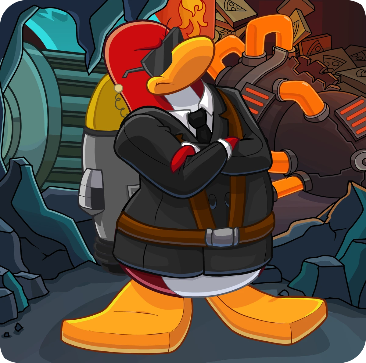 Jet Pack Guy | Club Penguin Online Wiki | Fandom