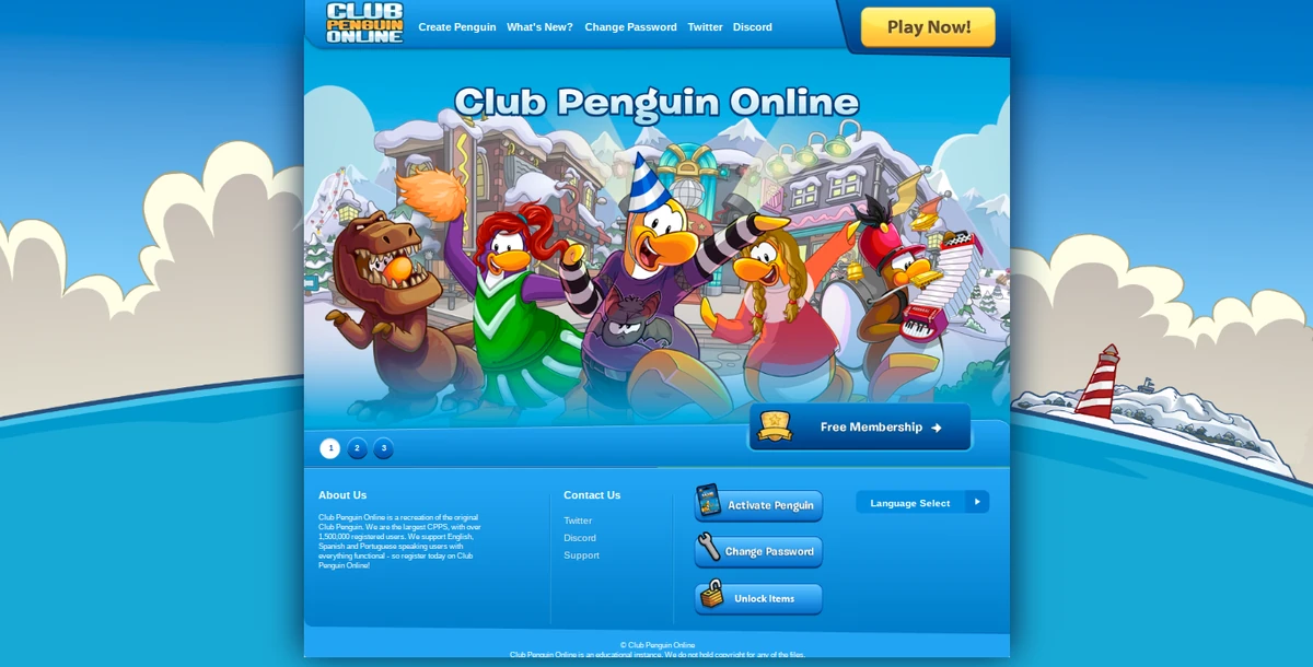 User blog:QueenBadgerCP/New Homepage for Club Penguin Online | Club ...