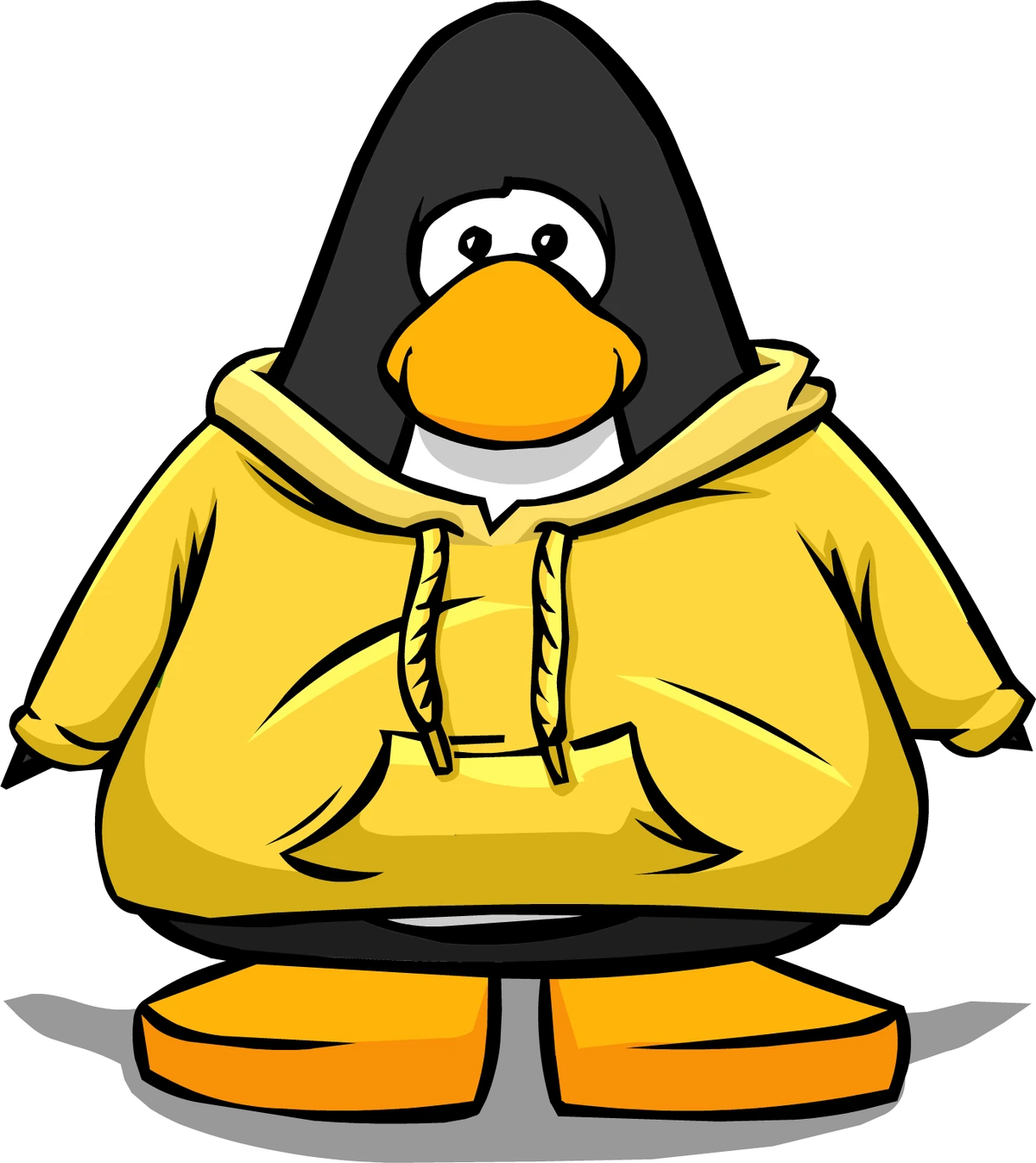 Yellow Hoodie | Club Penguin Online Wiki | Fandom