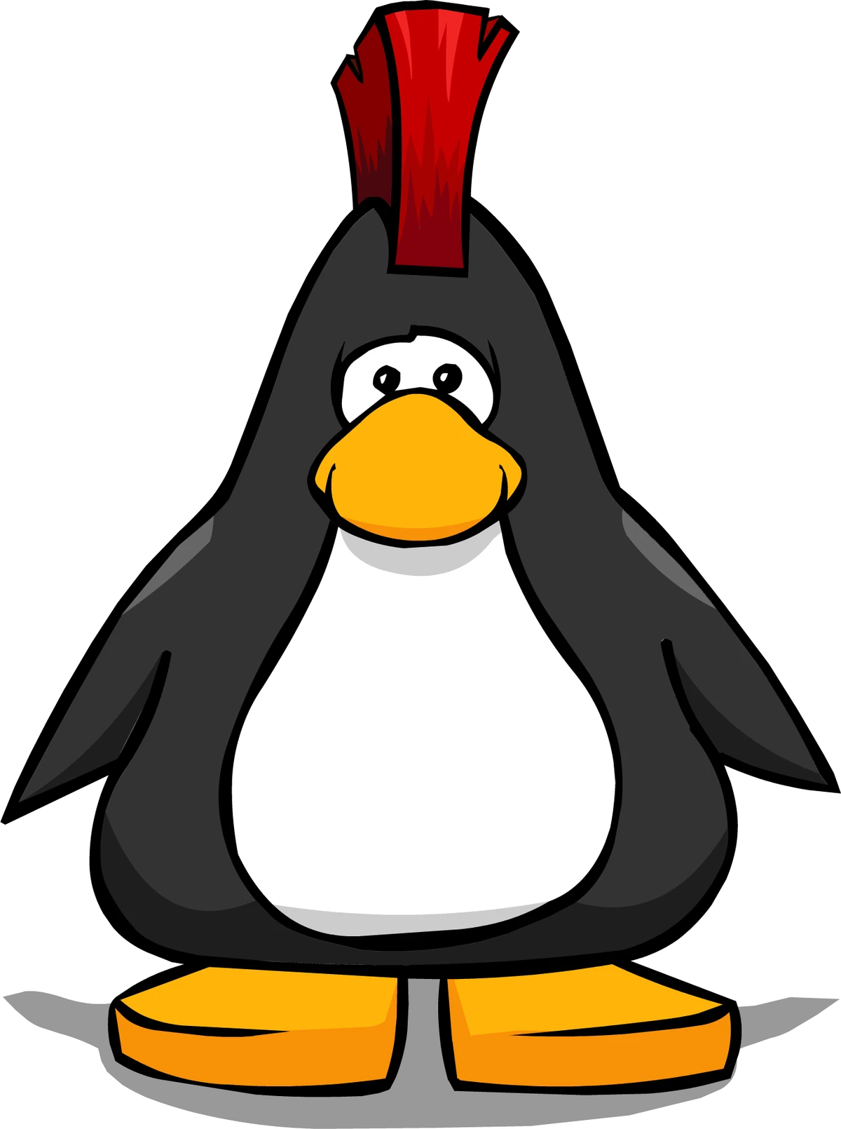 Red Mohawk | Club Penguin Online Wiki | Fandom