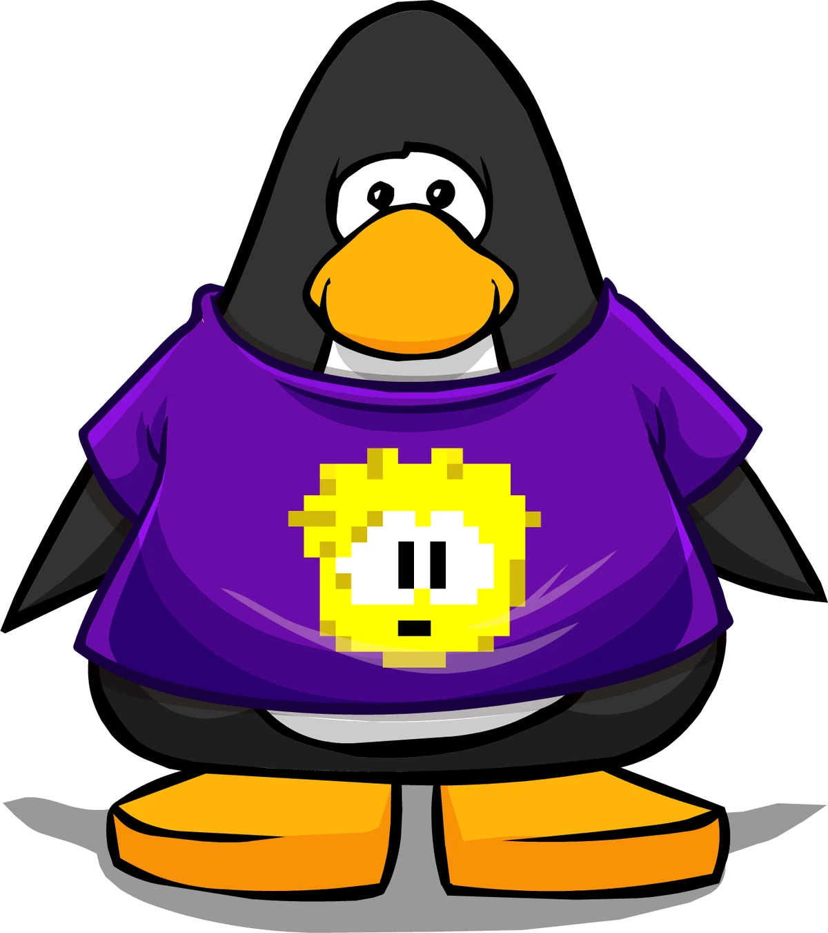 Yellow Pixel Puffle Tee | Club Penguin Online Wiki | Fandom