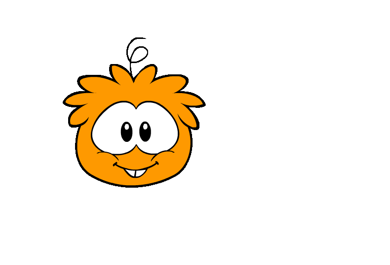 Orange Puffle's Hula Hoop | Club Penguin Online Wiki | Fandom