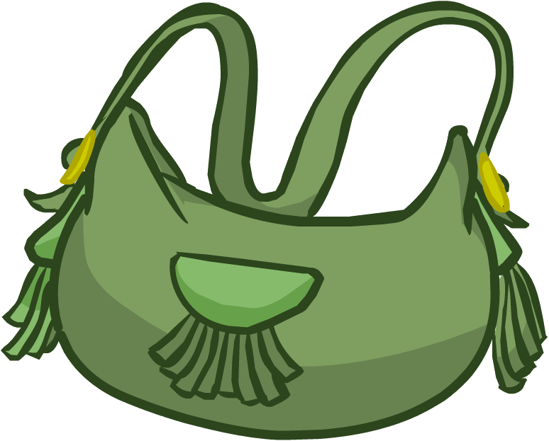 Green Chic Purse | Club Penguin Online Wiki | Fandom