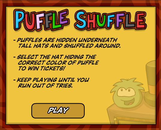 Puffle Shuffle | Club Penguin Online Wiki | Fandom