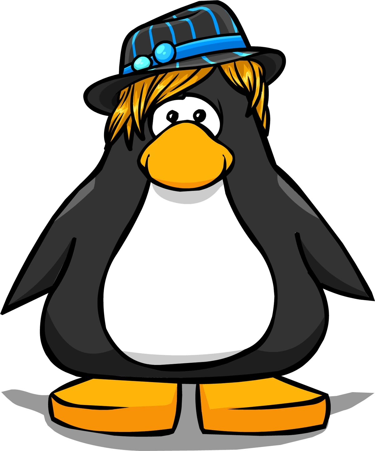 Blue Striped Fedora | Club Penguin Online Wiki | Fandom
