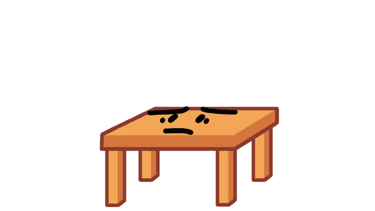 Table | Officialobjectcringe Wiki | Fandom