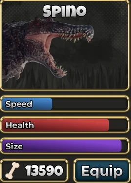 Spino | Official Primal Pursuit Wiki | Fandom