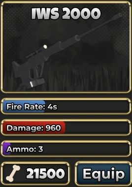 IWS 2000 | Official Primal Pursuit Wiki | Fandom