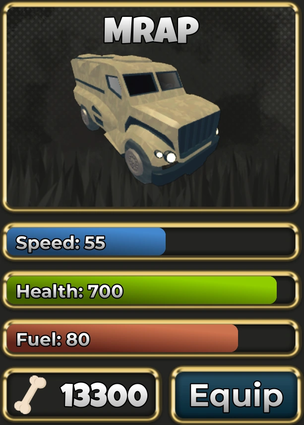 MRAP | Official Primal Pursuit Wiki | Fandom