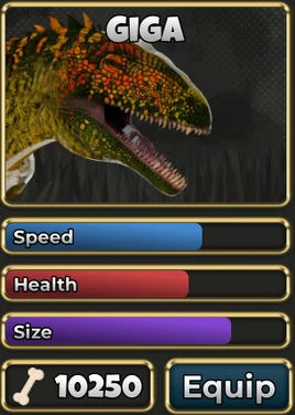 Giga | Official Primal Pursuit Wiki | Fandom