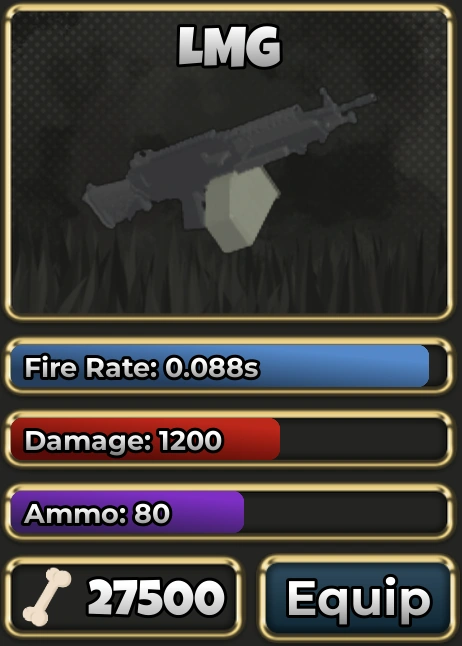 LMG | Official Primal Pursuit Wiki | Fandom