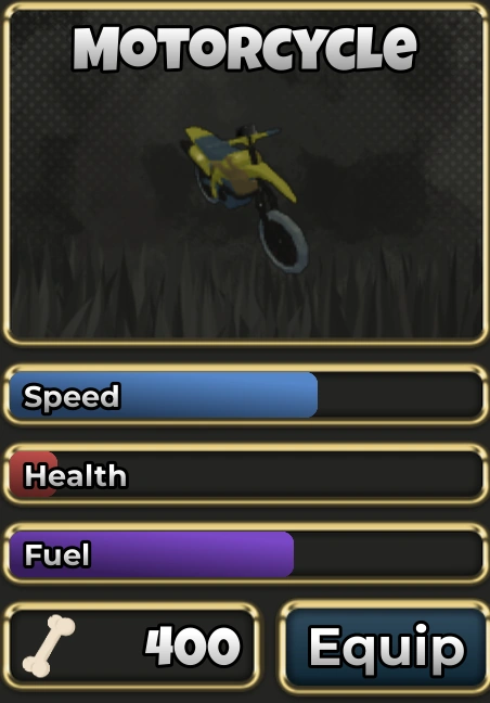 Motorcycle | Official Primal Pursuit Wiki | Fandom