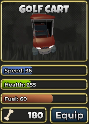 Golf Cart | Official Primal Pursuit Wiki | Fandom