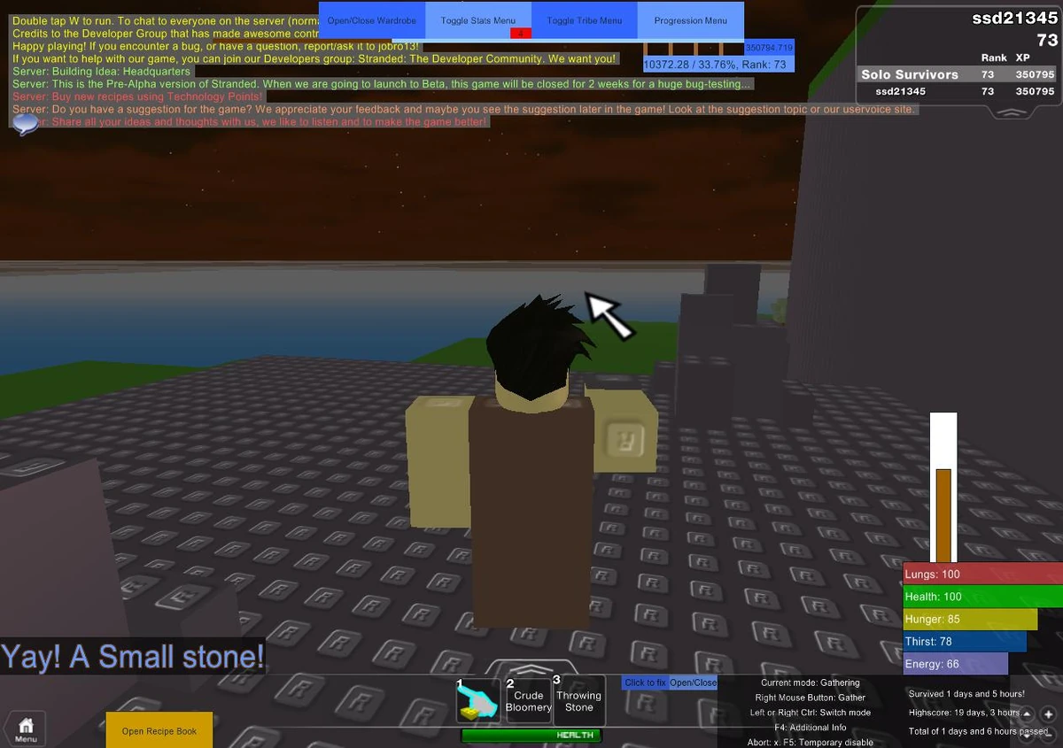 Throwing stone | Official Stranded Wiki | Fandom