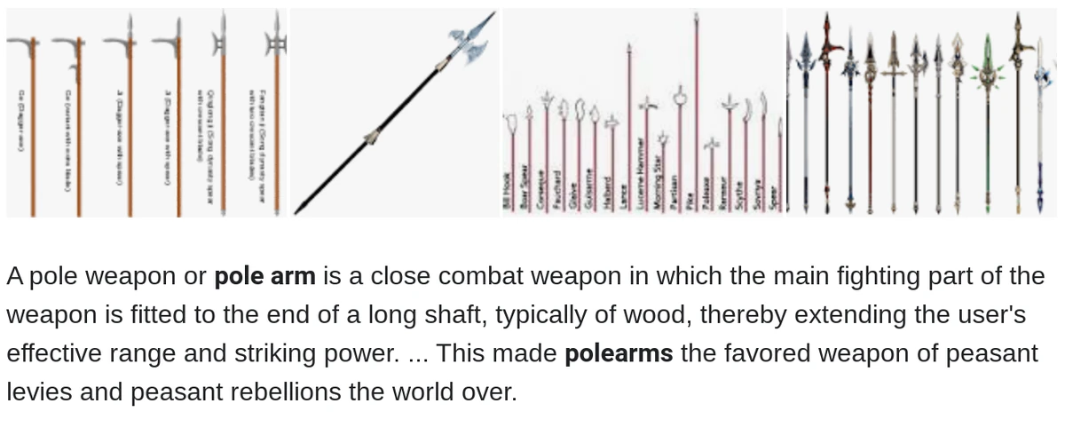 Polearm Woman of the Day | OTD Wiki | Fandom