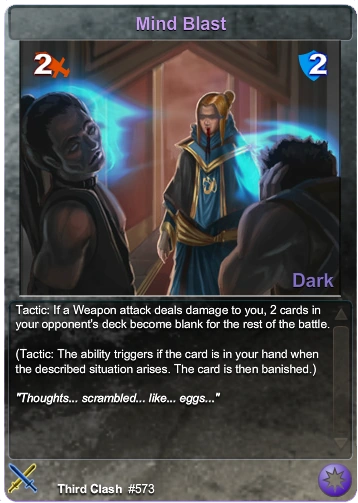 Mind Blast | Clash of the Dragons Wiki | Fandom