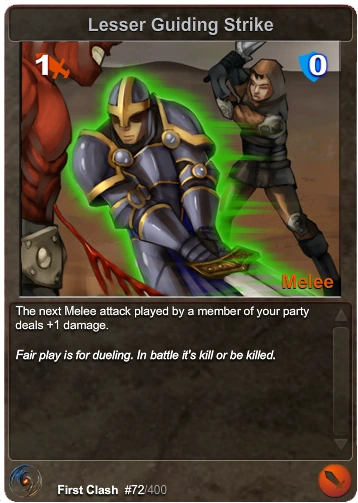 Lesser Guiding Strike | Clash of the Dragons Wiki | Fandom