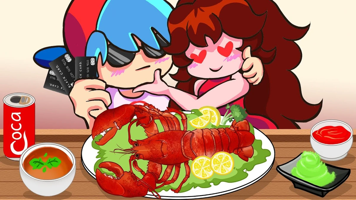 FNF Mukbang: Alaskan Lobster Catering | OGG GAME BOX FNF MUKBANG Wiki ...