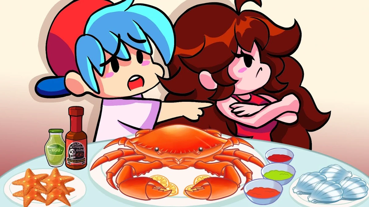 FNF Mukbang: King Crab Dinner | OGG GAME BOX FNF MUKBANG Wiki | Fandom