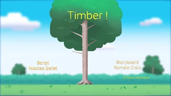 Timber! | Oggy and the Cockroaches Wiki | Fandom