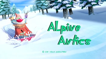 Ski Bugs | Oggy and the Cockroaches Wiki | Fandom