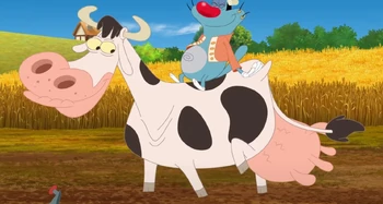 Cow | Oggy and the Cockroaches Wiki | Fandom