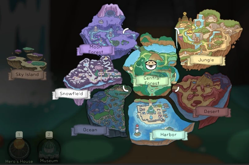 Maps | Ogu and the Secret Forest Wiki | Fandom