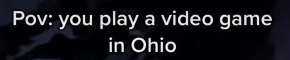 You try to play a video game in Ohio | The Ohio Wiki | Fandom