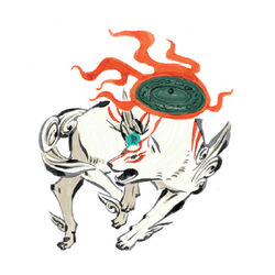 Okami Amaterasu Howling