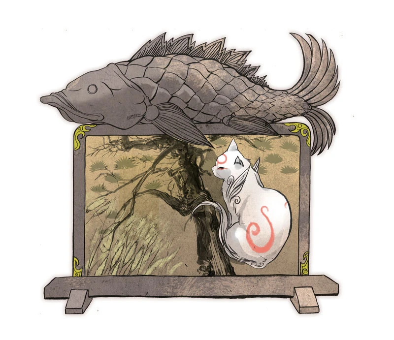 Kabegami | Okami Wiki | Fandom