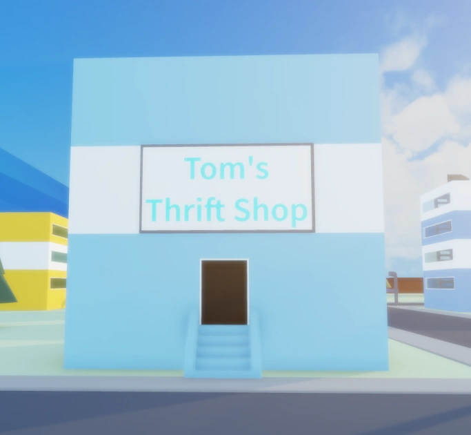 Tom's Thrift Shop | Old A Bizarre Day Roblox Wiki | Fandom