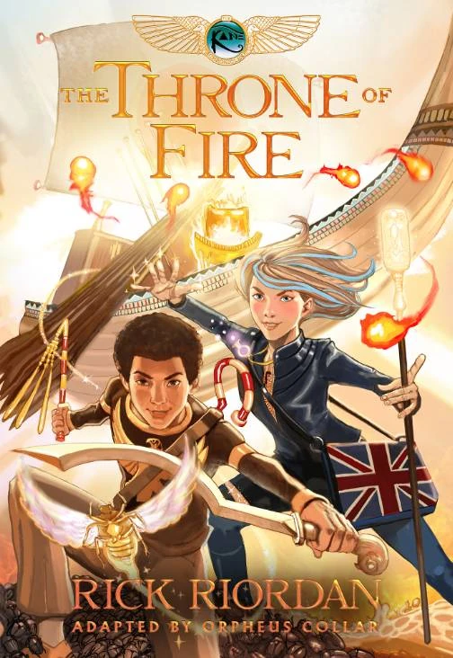 The Throne of Fire (graphic novel) | Riordan Wiki | Fandom