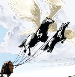 Flying Greek Chariot