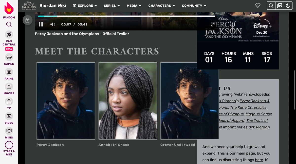 User blog:AnnietheExplorer/Mistake in Wiki | Riordan Wiki | Fandom