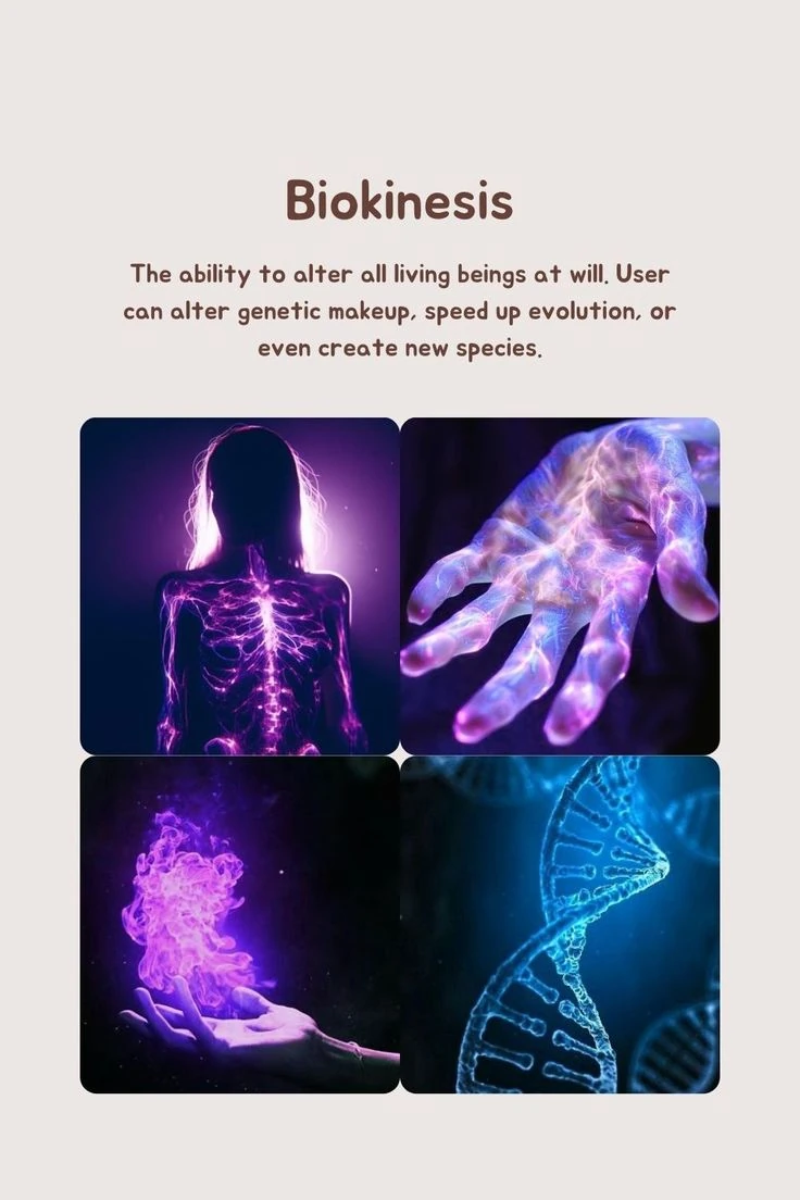 Biokinesis | Olympiaverse Wiki | Fandom