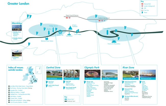 Venues | London 2012 Summer Olympic Games Wiki | Fandom