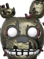 Funko Pop Dark Springtrap | Omega FNaF Character Encyclopedia Wiki | Fandom