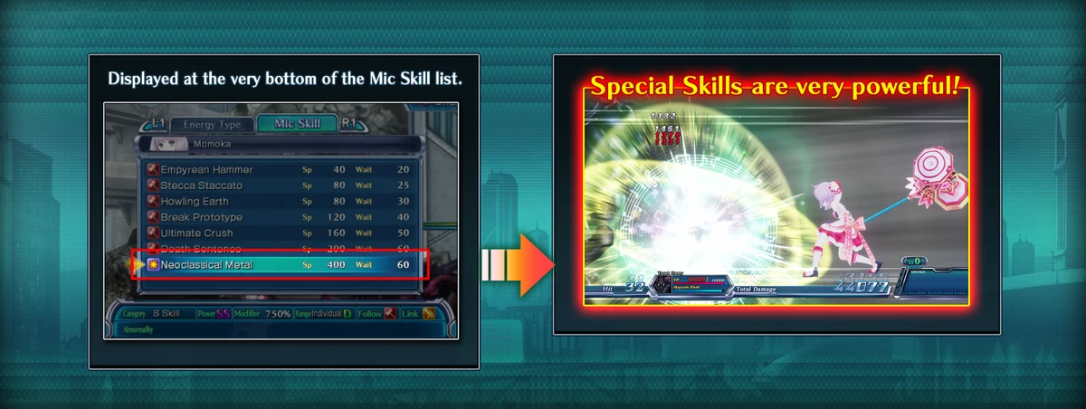 Special Skill | Omega Quintet Wiki | Fandom