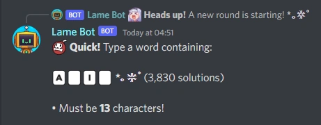 Word Bomb Mini | OMG Wiki | Fandom
