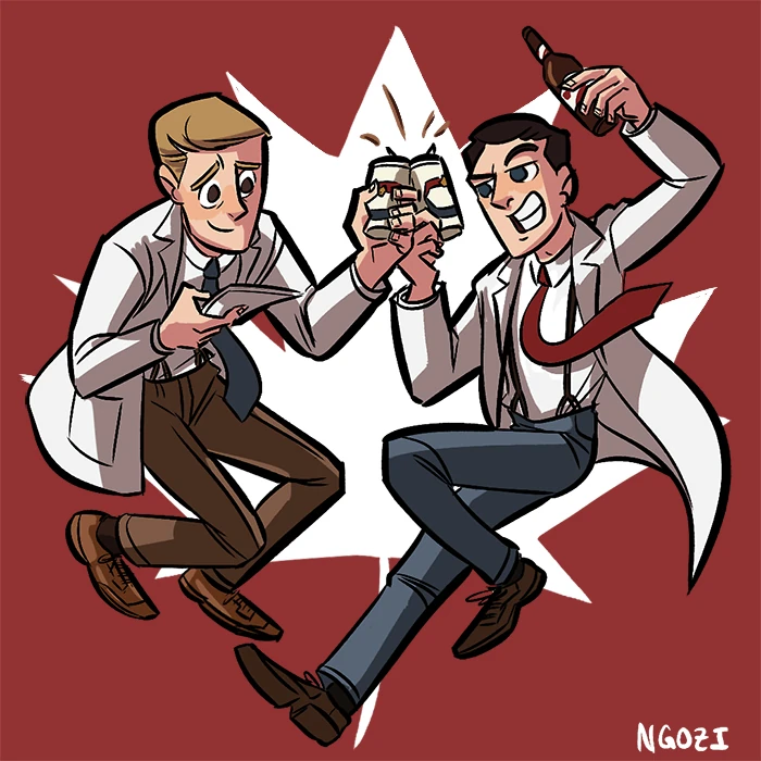 Nicholas and Jean-Claude | Check Please! Wiki | Fandom