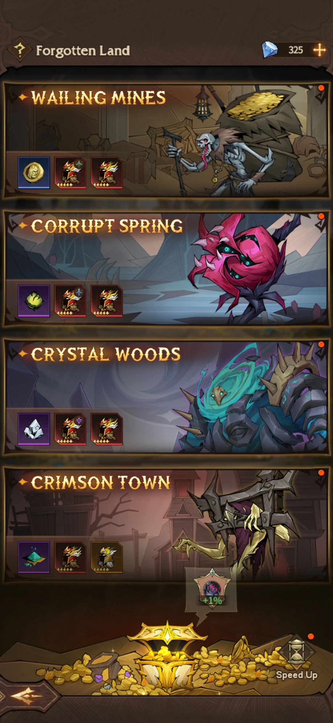 Forgotten Land | Omniheroes Wiki | Fandom