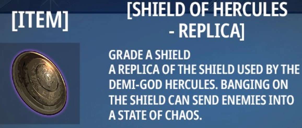 Hercules' Shield (Replica) | Omniscient Reader's Viewpoint Wiki | Fandom