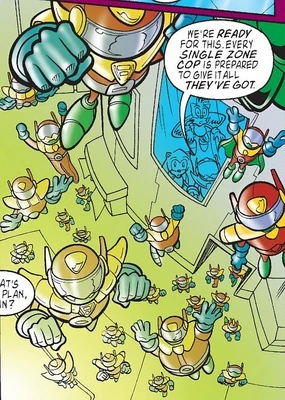 Zone Cops (Archie Comics) | Omniversal Battlefield Wiki | Fandom