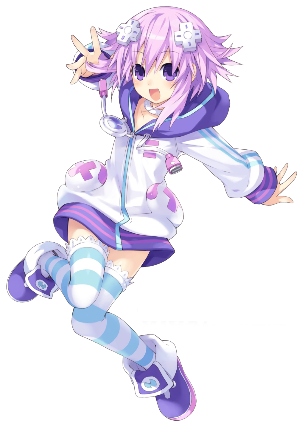Hyperdimension Neptunia Neptune Render